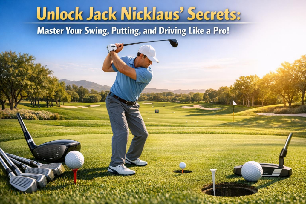 Master Golf Like Jack Nicklaus: Expert Tips for Swing, Putting ...