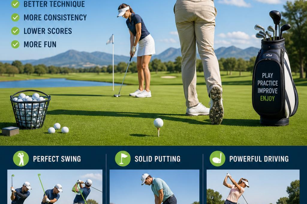 Unlock Your Golf Masters Skills: Perfect Swing, Putting & Driving ...