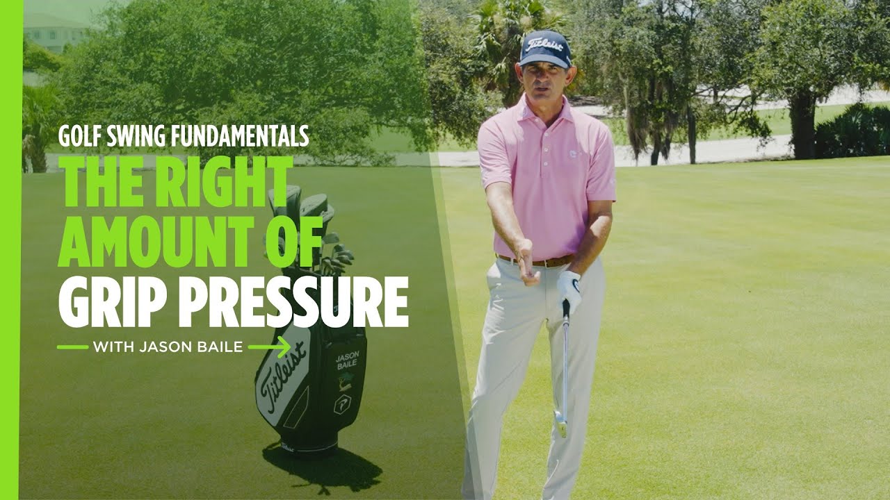 What is the Correct Grip Pressure for Your Golf Swing | Titleist Tips ...