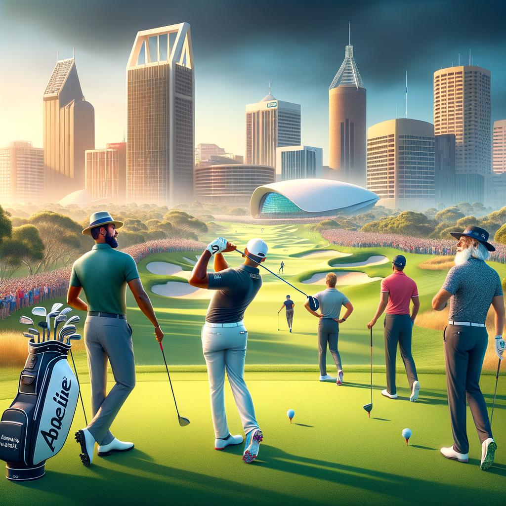 Here are a few engaging title suggestions: 1. "LIV Golf Sets Its Sights on Adelaide: A ...