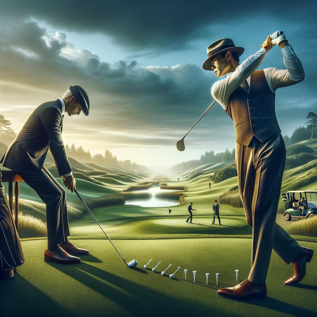 Swinging for Secrets: James Bond Faces Off Against Auric Goldfinger on ...