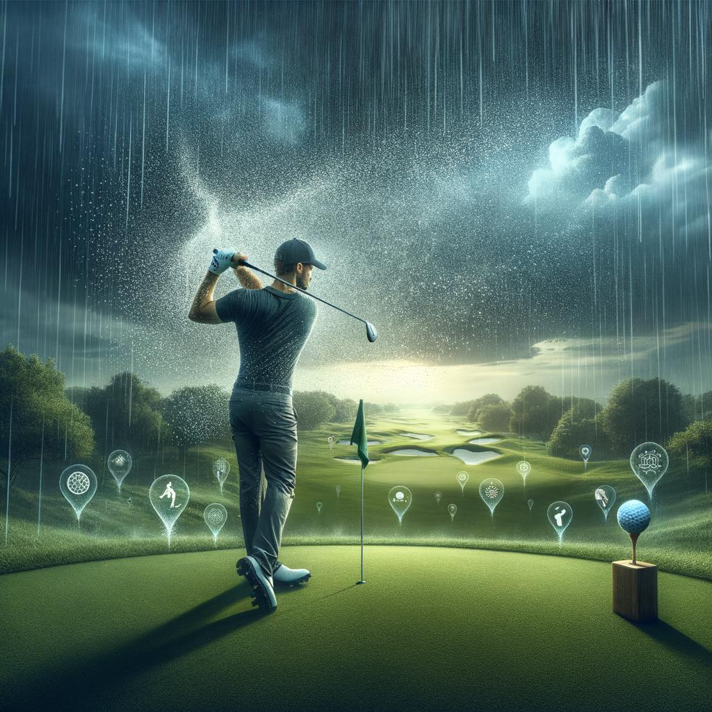 **Mitchell Masters the Rain: Holding Steady at the Truist Championship ...