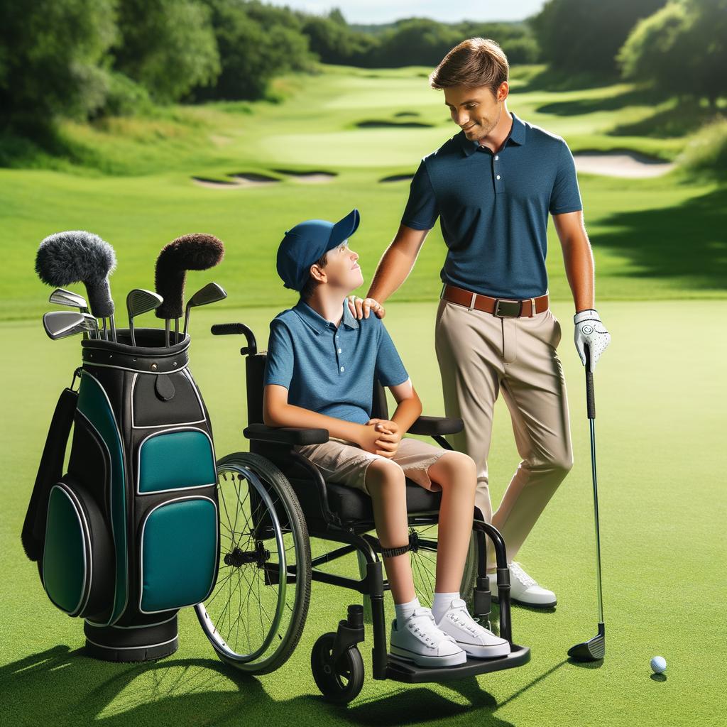 Meta title: Junior Golfer's Inclusion Effort Lands Pro Caddie Role Meta ...