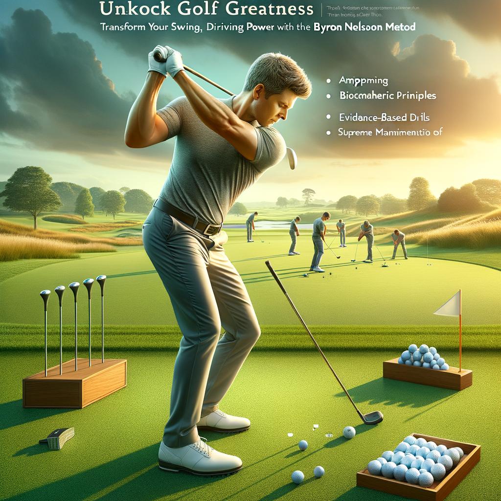 Unlock Golf Greatness: Master Your Swing, Driving Distance & Putting with the Byron Nelson ...