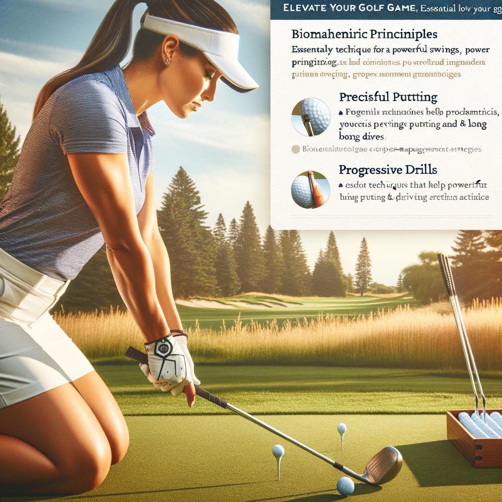 Master Your Golf Game: Best Techniques for Powerful Swings, Precision Putting & Longer Drives